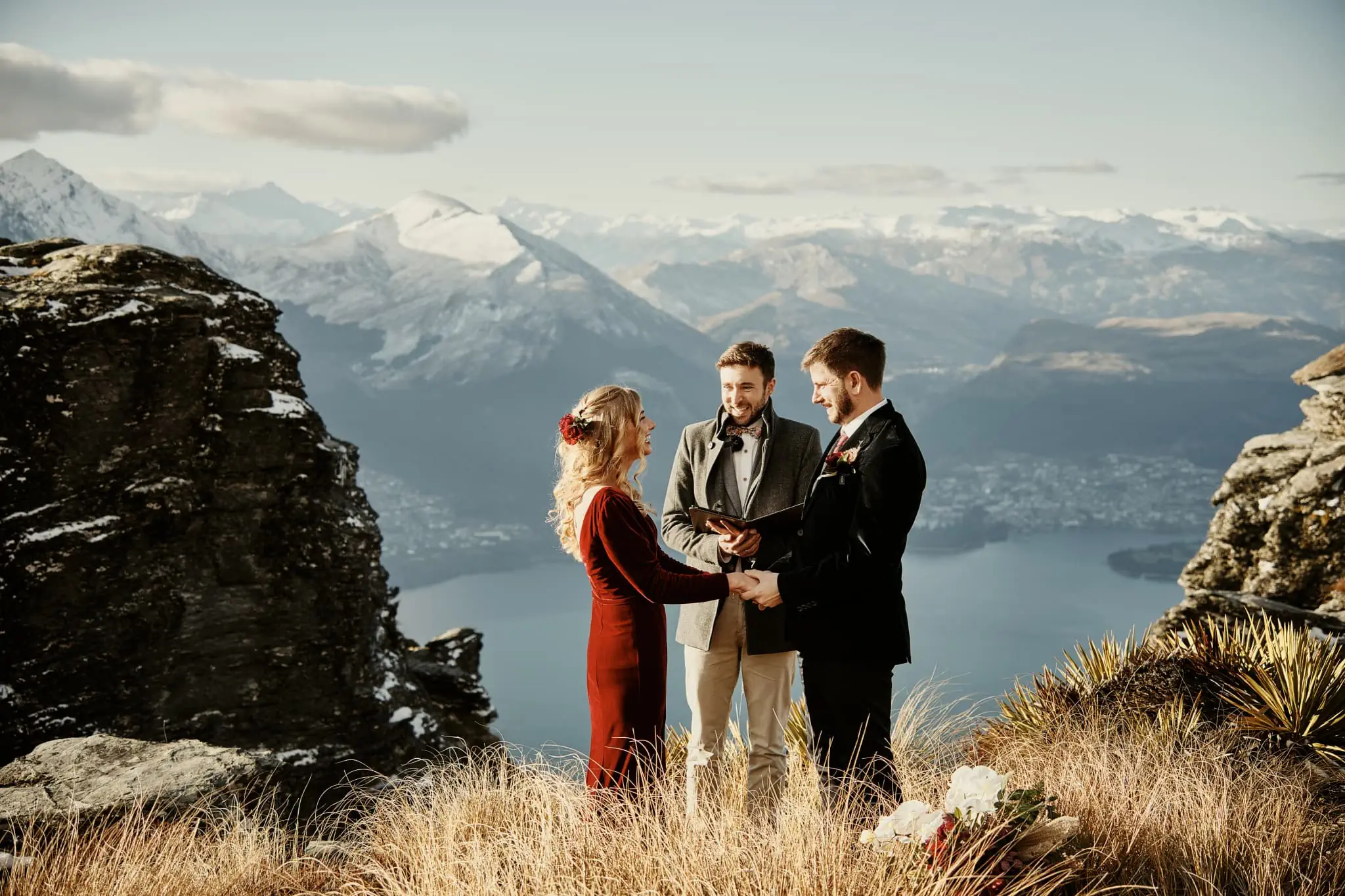 Claire and Rob | Heli Elopement Wedding at Cecil Peak - Elopement & Heli Wedding Packages ...